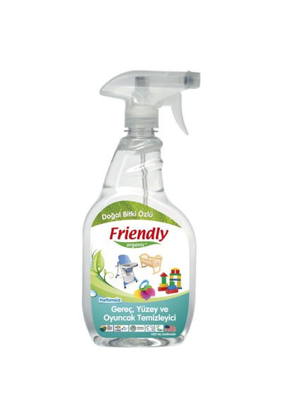Friendly Organic Gereç, Yüzey Ve Oyuncak Temizleyici Friendly Organic Gereç, Yüzey Ve Oyuncak Temizleyici