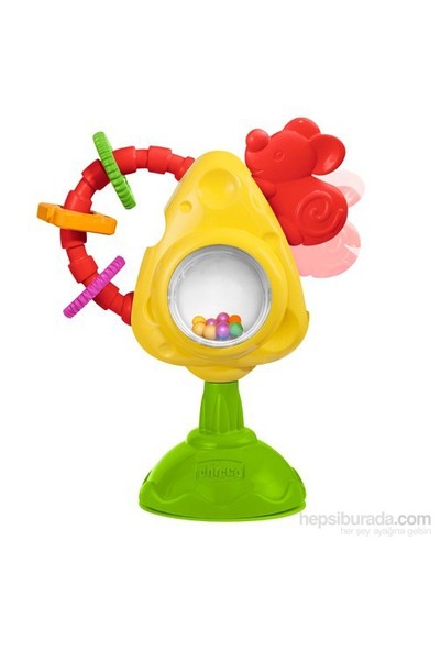 Chicco Peynir, Kraker ve Fare Mama Sandalyesi Oyuncağı