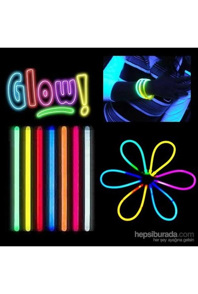 Hepsi Dahice Fosforlu Kırılan Çubuk (100 Adet)