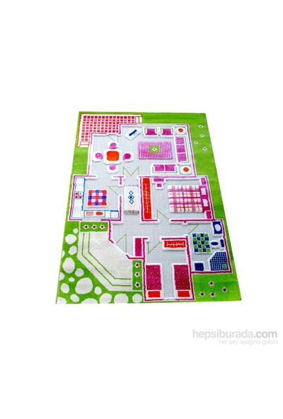 İvi Evcilik Halı / Yeşil İvi Evcilik Halı / Yeşil