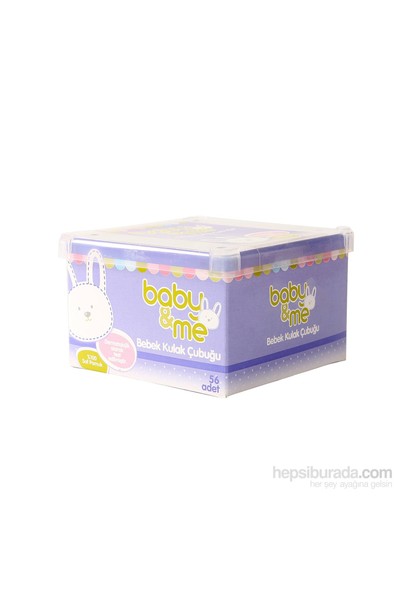 Baby&Me Bebek Kulak Çubuğu 56 Adet