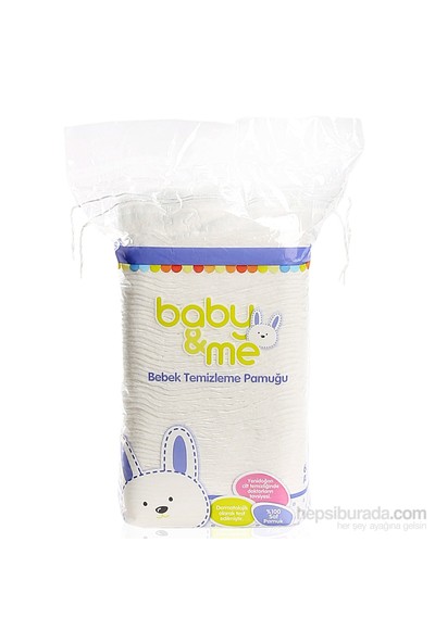Baby&Me Bebek Temizleme Pamuğu Baby&Me Bebek Temizleme Pamuğu