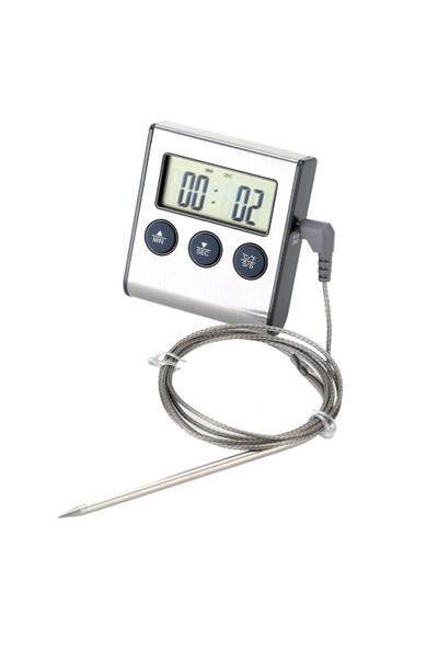 Elektronik Alarmlı Fırın ve Yemek Termometre thr149