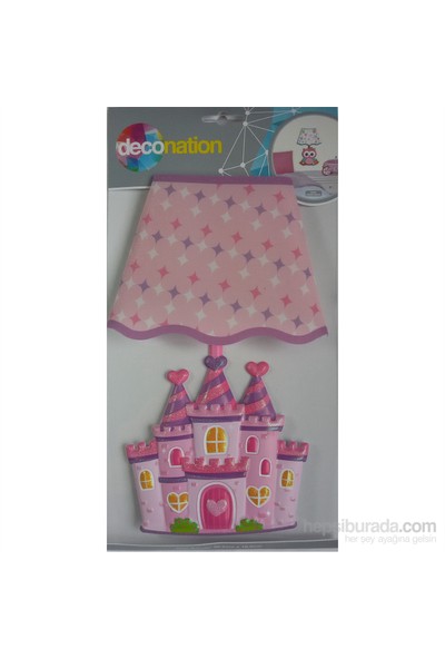 Stic&Stic Pembe Şato Aydınlatma Sticker