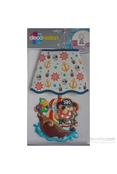 Stic&Stic Korsan Dostum Aydınlatma Sticker Stic&Stic Korsan Dostum Aydınlatma Sticker