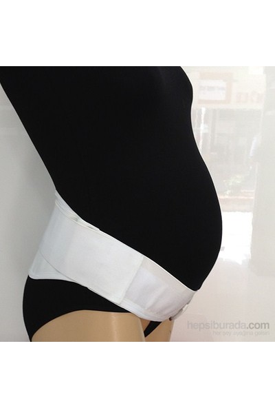 Chezman Karın Bel Bandı Beyaz Large