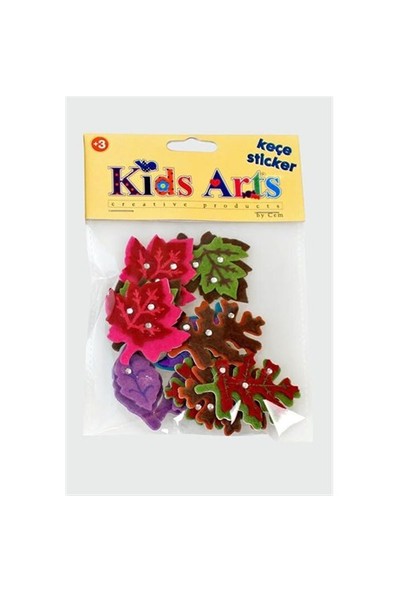 Dolphın Kıds Arts Ft 112448 Keçe Stıcker (Yaprak) Dolphın Kıds Arts Ft 112448 Keçe Stıcker (Yaprak)