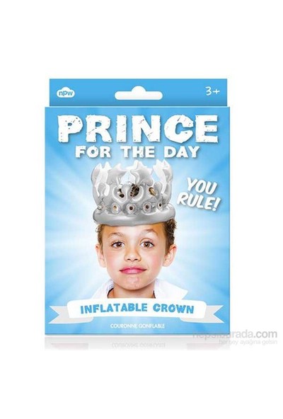 Günün Prensi - Prince For The Day - Şişme Prens Tacı Günün Prensi - Prince For The Day - Şişme Prens Tacı