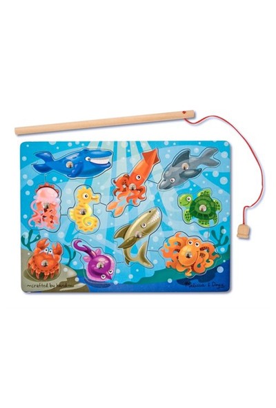 Melissa&Doug Ahşap Mıknatıslı Balık Tutma Melissa&Doug Ahşap Mıknatıslı Balık Tutma