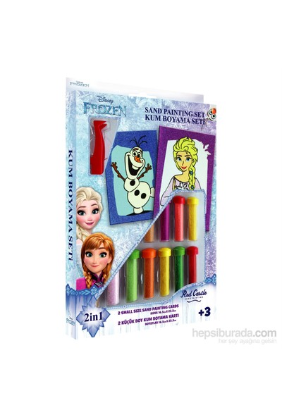 Disney İkili Kum Boyama Seti Frozen Elsa Ve Olaf