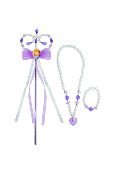 Disney Prenses Sofia Asa & Kolye Bileklik Seti Disney Prenses Sofia Asa & Kolye Bileklik Seti