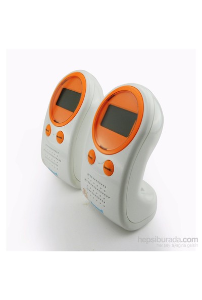 Weewell Bebek Telsizi - 800m - LCD Ekran - 256 Kanal Kombinasyonu / Turuncu