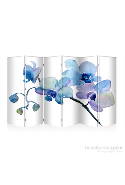 Decobritish 6 Kanatlı Tekerlekli Paravan