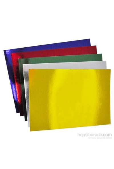 Bu-Bu A4 Aynalı Karton 10'Lu