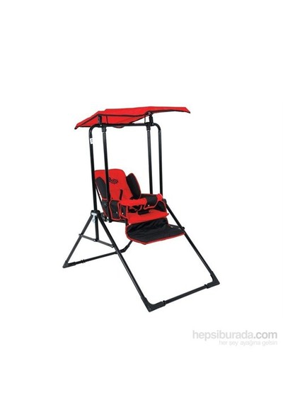 Babyhope 803 Tam Yatarlı Dört Kademeli Tenteli Salıncak -Kırmızı/Siyah Babyhope 803 Tam Yatarlı Dört Kademeli Tenteli Salıncak -Kırmızı/Siyah