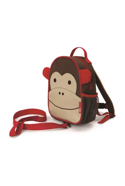 Skip Hop Zoo Emniyet Kemerli Sırt Çantası Maymun