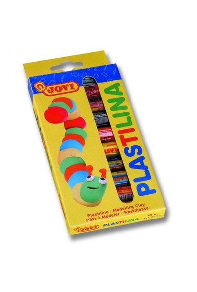 Jovi Plastilina 10 Renk Kurumayan Oyun Hamuru Kutulu 10X15 Gr Jovi Plastilina 10 Renk Kurumayan Oyun Hamuru Kutulu 10X15 Gr