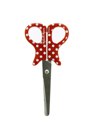 Minnie Mouse Puantiye Desenli Makas