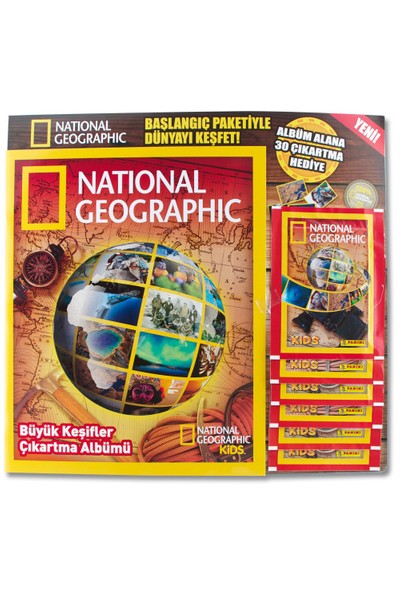 Panini National Geographic Başlangıç Paketi