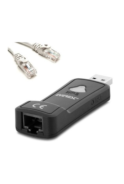 Everest Wtv-2911 150Mbps Wi-Fi Kablosuz Tv Adaptör Everest Wtv-2911 150Mbps Wi-Fi Kablosuz Tv Adaptör