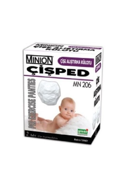 Minion 2 Adet Small Çişe Alıştırma Külotu