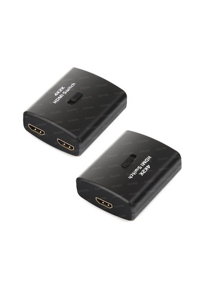 Dark 4K İki Yönlü HDMI Switch (Sinyal Seçici) (DK-HD-SW201TV) Dark 4K İki Yönlü HDMI Switch (Sinyal Seçici) (DK-HD-SW201TV)