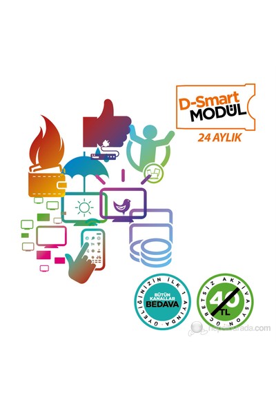 D-Smart Modül 24 Aylık Kullanım Paketi D-Smart Modül 24 Aylık Kullanım Paketi