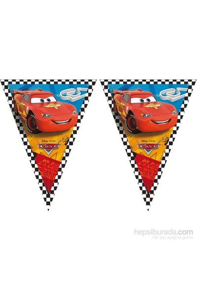 Cars Rsn Klasik Üçgen Bayrak Set