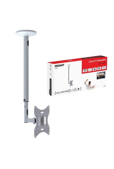 MODART LCD-504A 3 HAREKETLİ LCD TAVAN ASKI APARATI MODART LCD-504A 3 HAREKETLİ LCD TAVAN ASKI APARATI