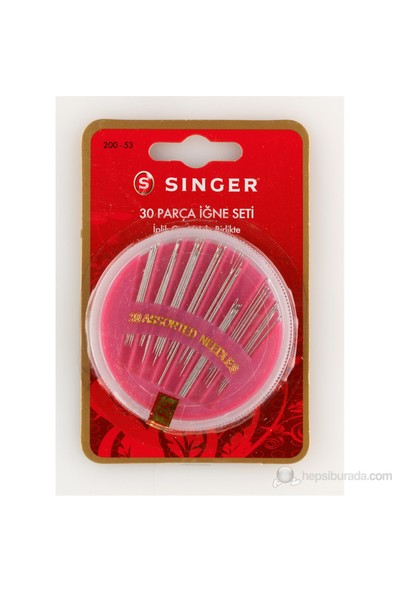 Singer 200-53 30 Parça İğne Seti Singer 200-53 30 Parça İğne Seti