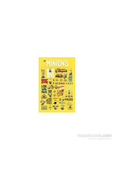 Maxi Poster Despicable Me Infographic Maxi Poster Despicable Me Infographic