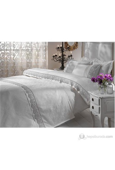 Taç Jakar Evlilik Seti Clemence - Krem