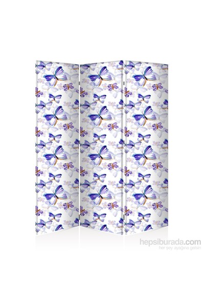 Decobritish 3 Kanatlı Tekerlekli Paravan