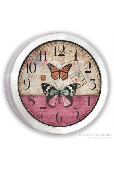 Mıknatıslı Alüminyum Çerçeveli Buzdolabı Saati