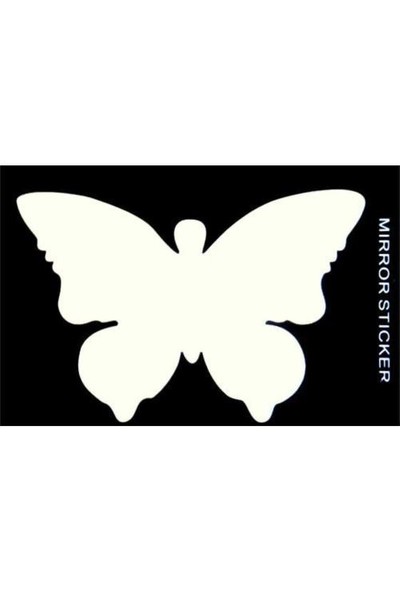 Miror Büyük Kelebek Kırılmaz Ayna