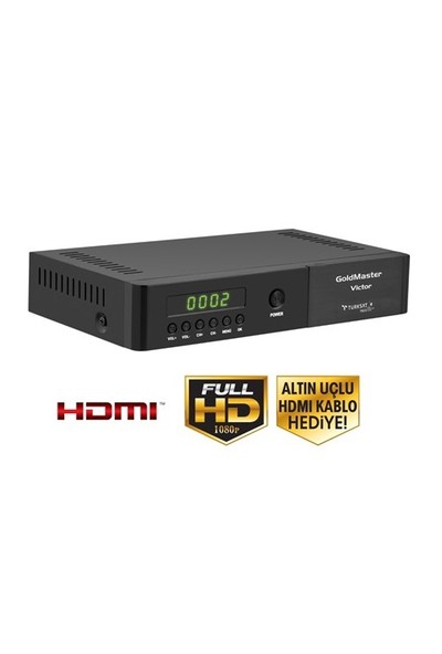 Goldmaster VİCTOR HD PVR Dijital Uydu Alıcısı