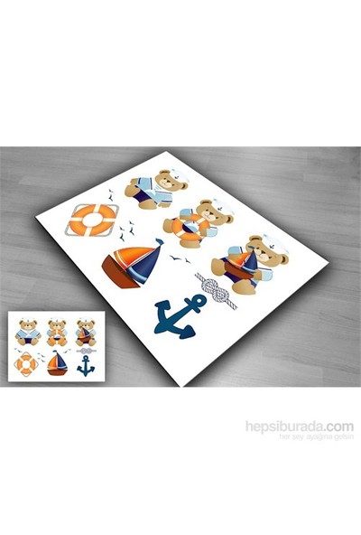 Jungle Denizci Çocuk Halısı