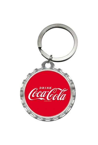 Nostalgic Art Coca Cola Logo Yuvarlak Anahtarlık (4 Cm) Nostalgic Art Coca Cola Logo Yuvarlak Anahtarlık (4 Cm)
