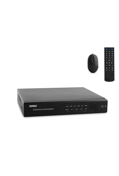 Everest Hv-816H 16Ch Görüntü Nvr + Analog Desteği 960H 6Ch Ses Dvr Kayıt Cihazı Everest Hv-816H 16Ch Görüntü Nvr + Analog Desteği 960H 6Ch Ses Dvr Kayıt Cihazı