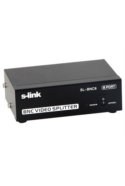 S-Link Sl-Bnc8 8 Ports Bnc Splitter S-Link Sl-Bnc8 8 Ports Bnc Splitter