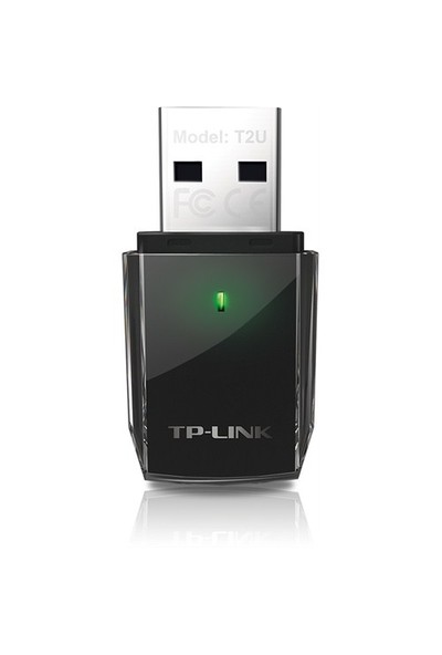 TP-LINK Archer T2U 600 Mbps Wireless Dual Band AC USB 2.0 Kablosuz Adapter TP-LINK Archer T2U 600 Mbps Wireless Dual Band AC USB 2.0 Kablosuz Adapter