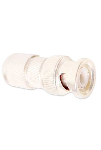 S-Link Sl-Bn24 Vidalı Bnc Gümüş Bakır 50 Li Paket Konnektör