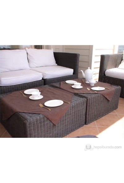 Entergre Espresso 2li Kare Örtü