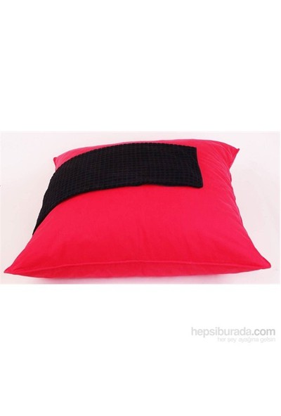 Yastıkminder Koton Kanvas Fuşya-2 Yer Minderi