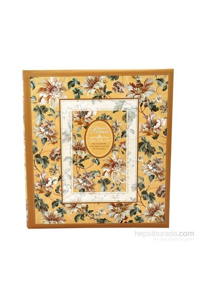 500'Lük Fotoğraf Albümü (Kutulu)-Sarı