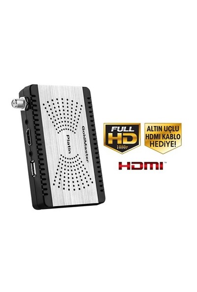 Goldmaster Micro HD-PLATİN Uydu Alıcısı