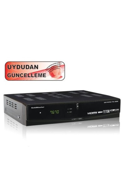 Goldmaster Sat-76700 Fta Hdmi Çıkışlı Dijital Uydu Alıcısı