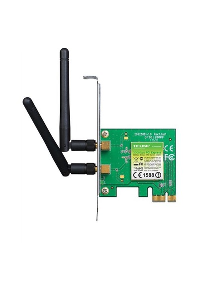 TP-LINK TL-WN881ND 300 Mbps N Kablosuz 2x2dBi Değiştirilebilir Antenli PCI Express Adaptör TP-LINK TL-WN881ND 300 Mbps N Kablosuz 2x2dBi Değiştirilebilir Antenli PCI Express Adaptör