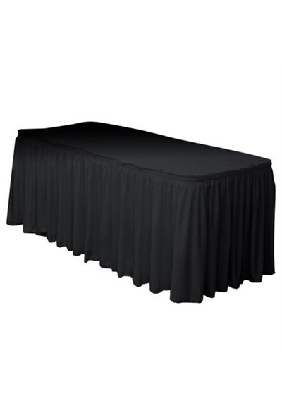 Pandoli Siyah Renk Plastik Masa Eteği