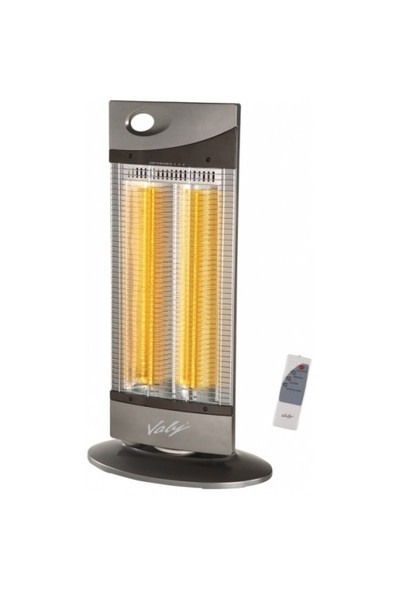 Valy V-CHK Kumandalı Dönebilen Devrilme Emniyetli 1000 W Karbon Isıtıcı Valy V-CHK Kumandalı Dönebilen Devrilme Emniyetli 1000 W Karbon Isıtıcı